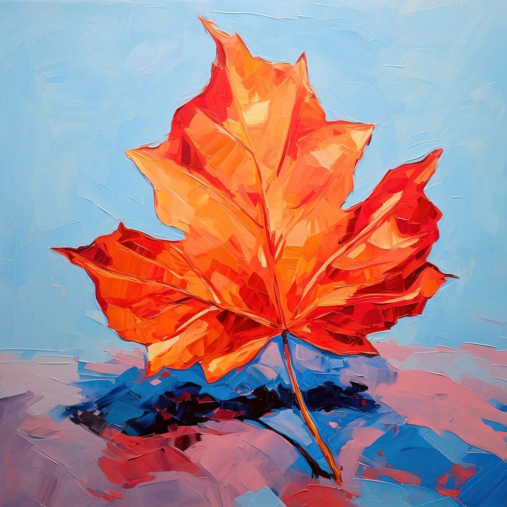 An autumn leaf painting plant | Premium Photo Illustration - rawpixel