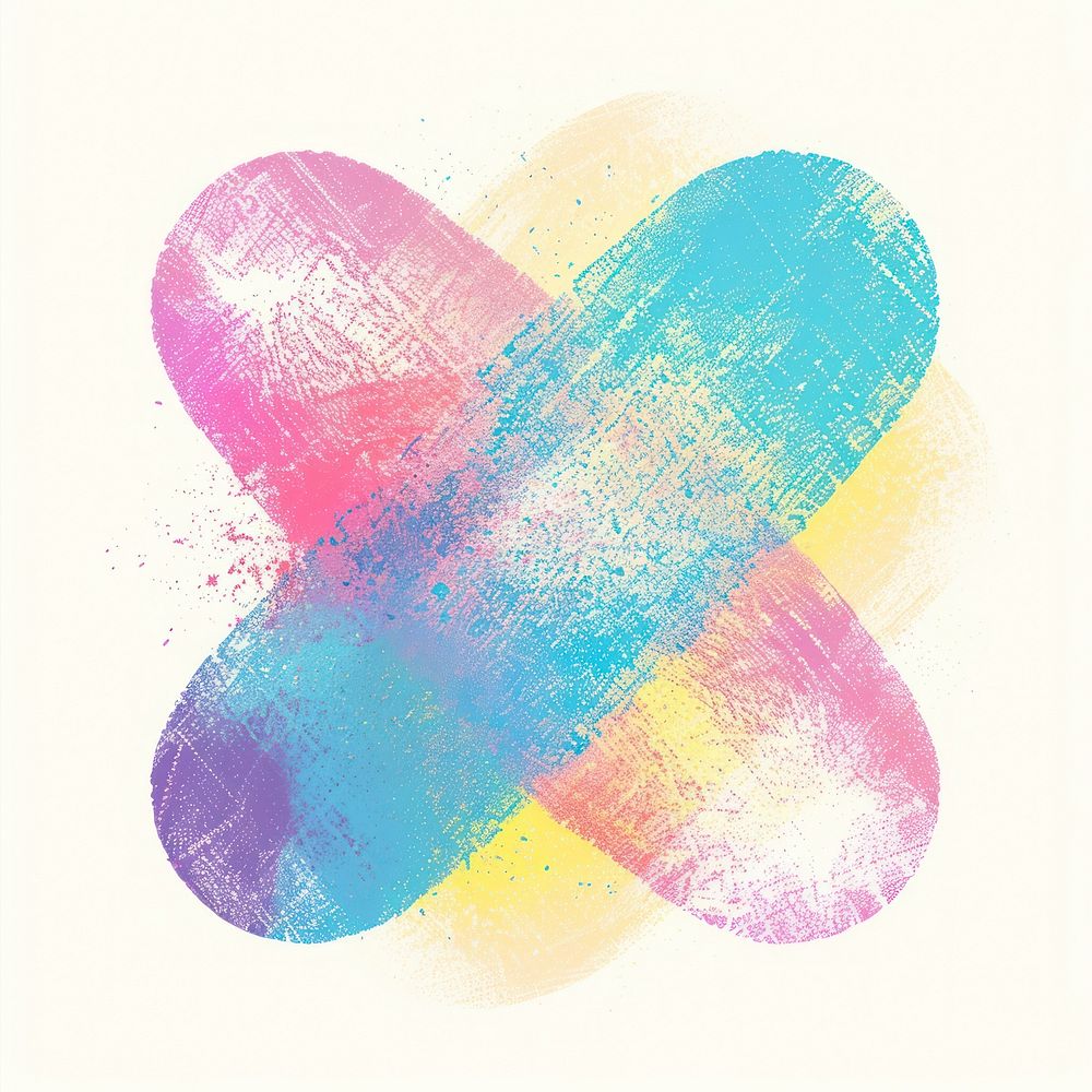 Multiplication sign icon Risograph style | Free Photo Illustration ...