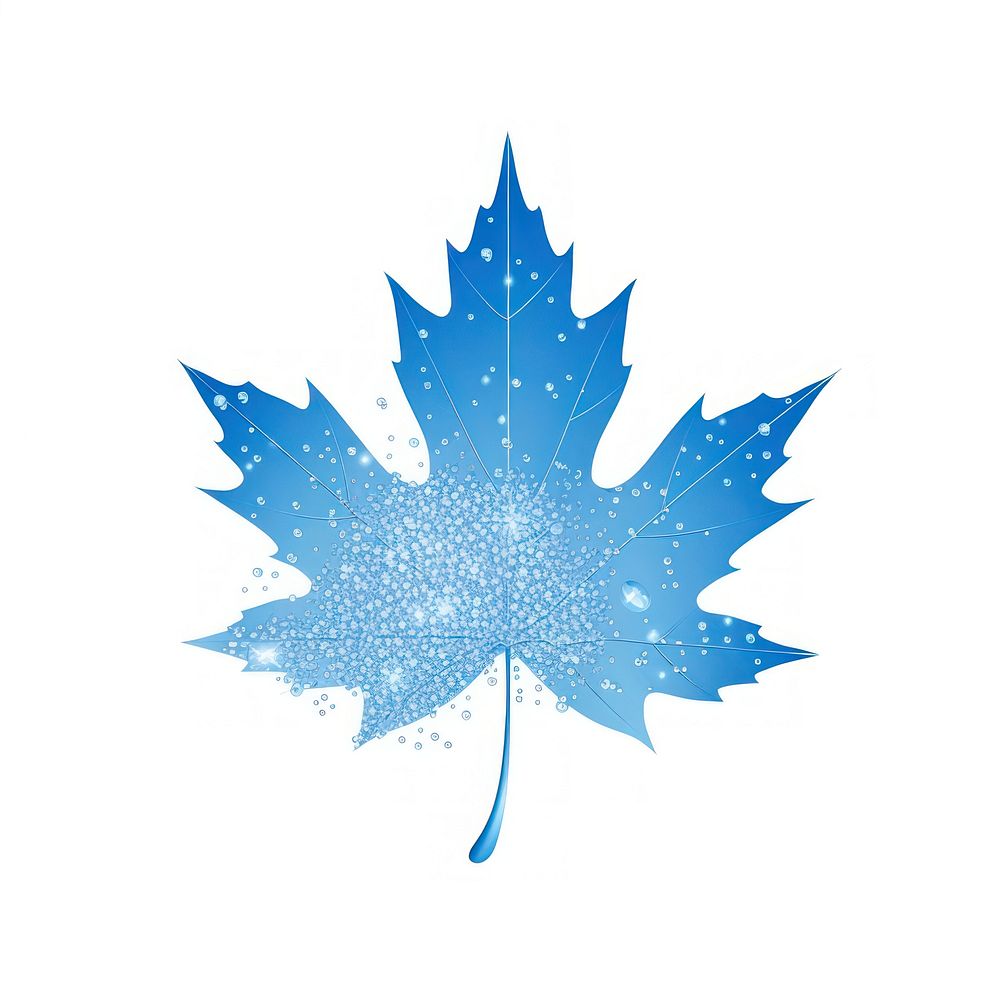 Blue Maple leaf icon maple | Free Photo Illustration - rawpixel