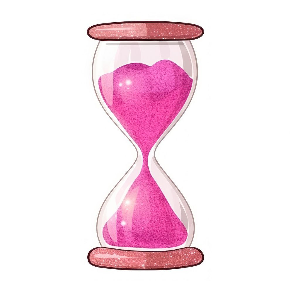 Color pink Hourglass icon transparent | Free Photo Illustration - rawpixel