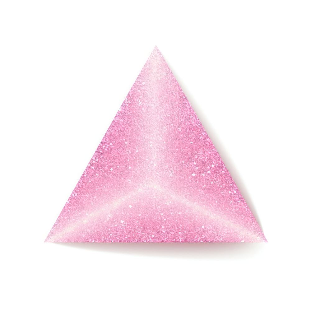 Pink Triangle icon triangle shape | Free Photo Illustration - rawpixel