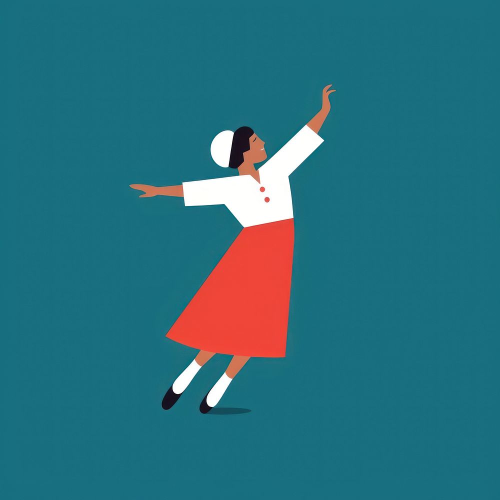 Nurse dancing cartoon adult | Free Photo Illustration - rawpixel