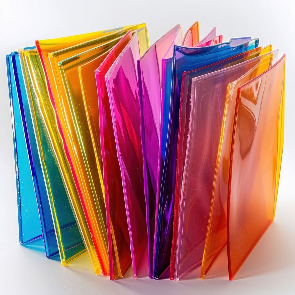 Book made polyethylene file white | Free Photo - rawpixel