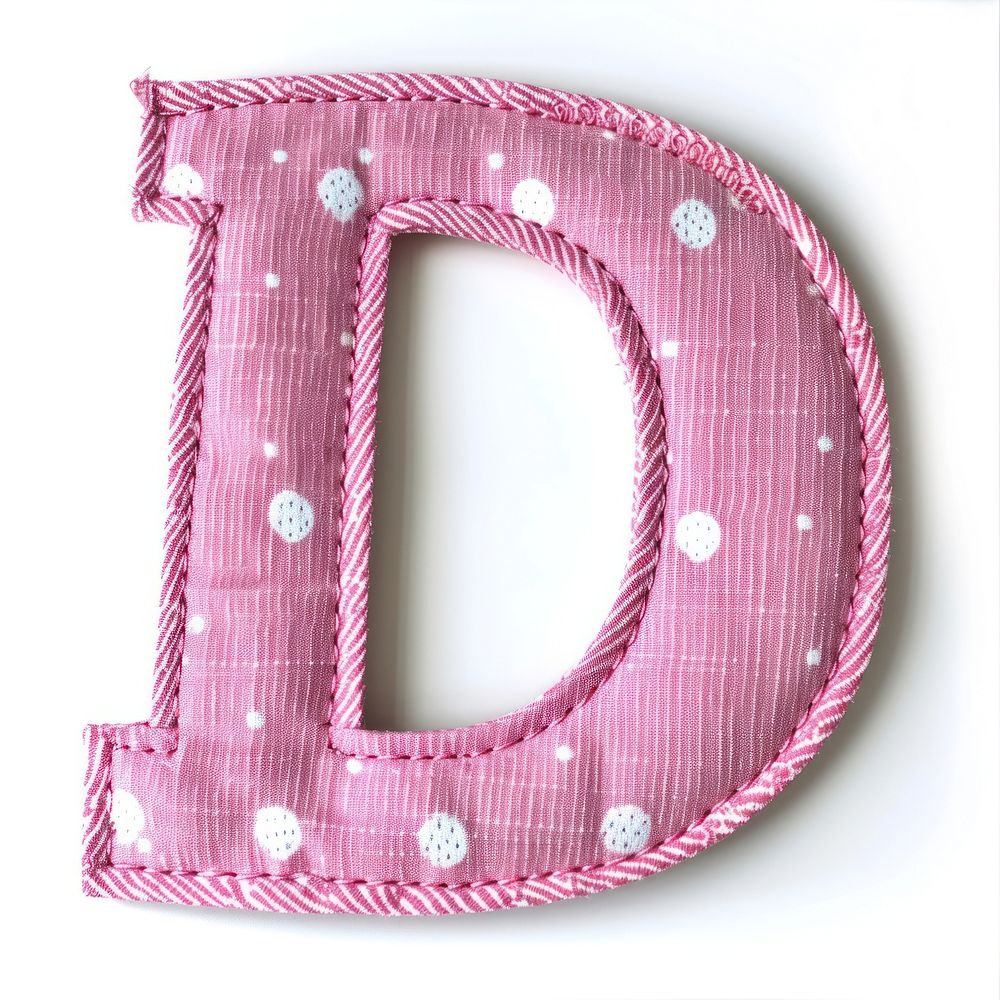 Letters D pattern textile circle. | Free Photo - rawpixel