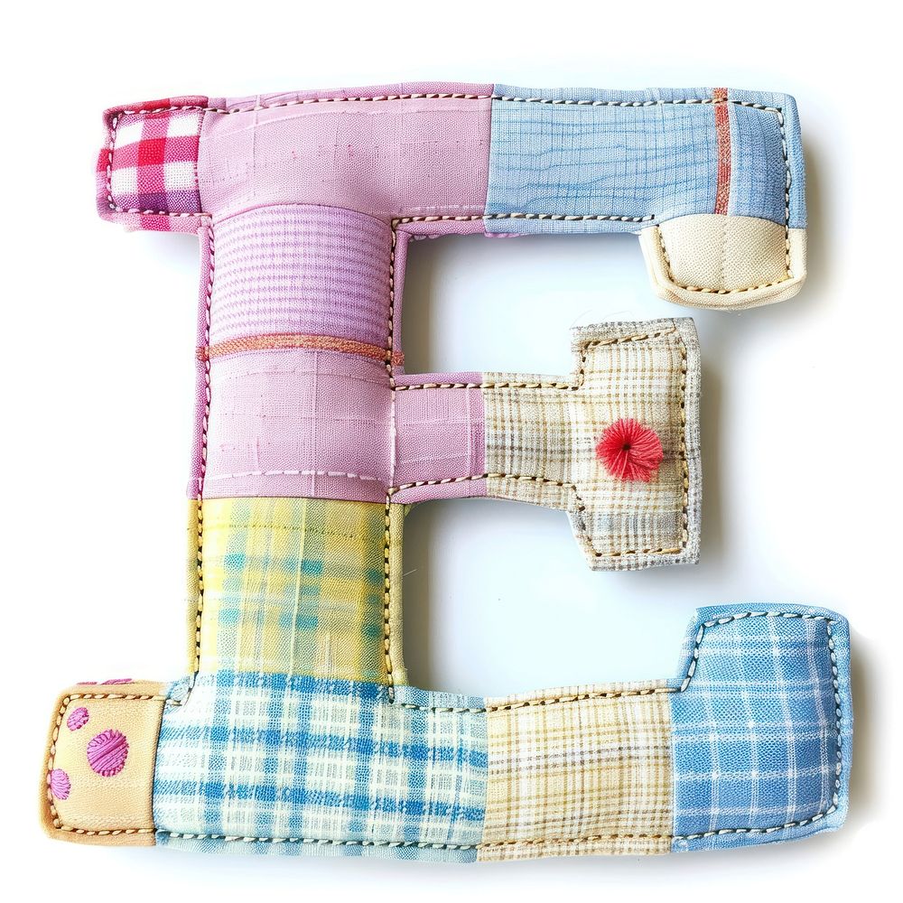 Letters E pattern patchwork textile. | Free Photo - rawpixel