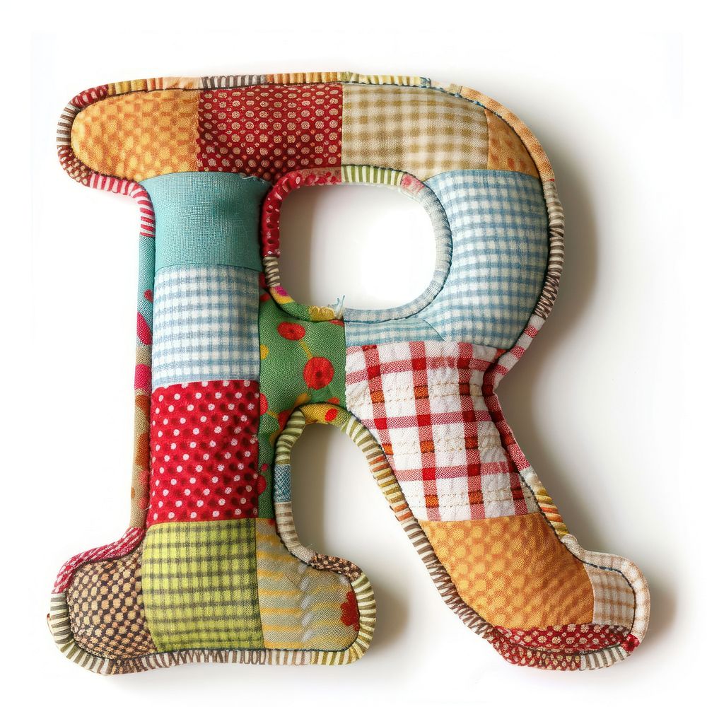 Letters R pattern patchwork alphabet. | Free Photo - rawpixel