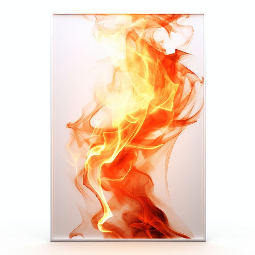 Flame fire white background explosion. | Free Photo - rawpixel