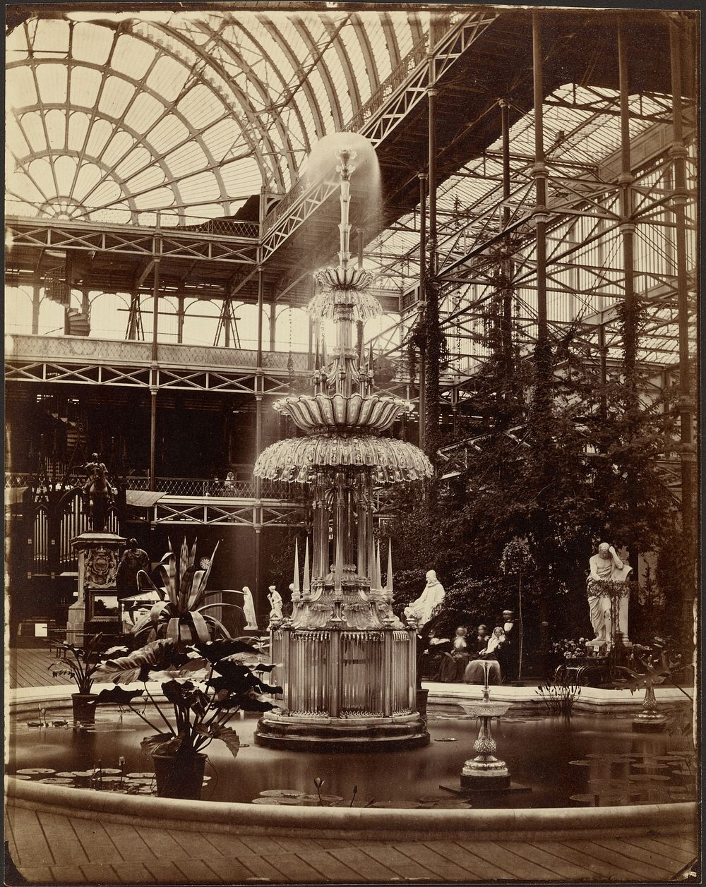 Crystal Palace, Fountain Philip H | Free Photo - rawpixel