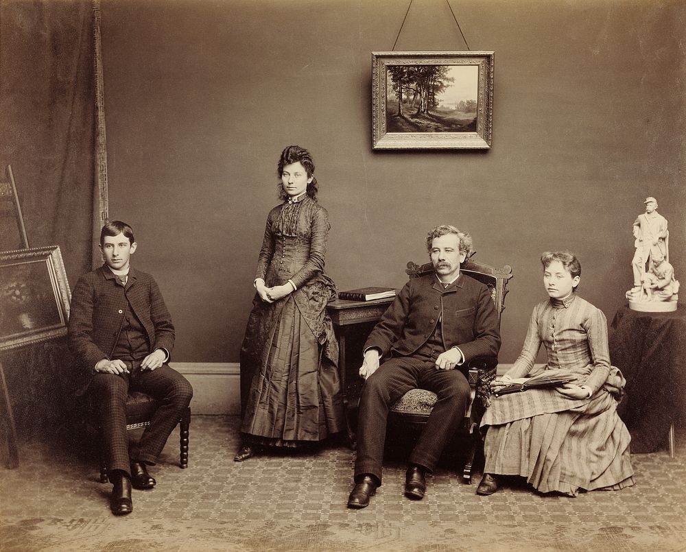 Henry Hamilton Bennett his Family: | Free Photo - rawpixel