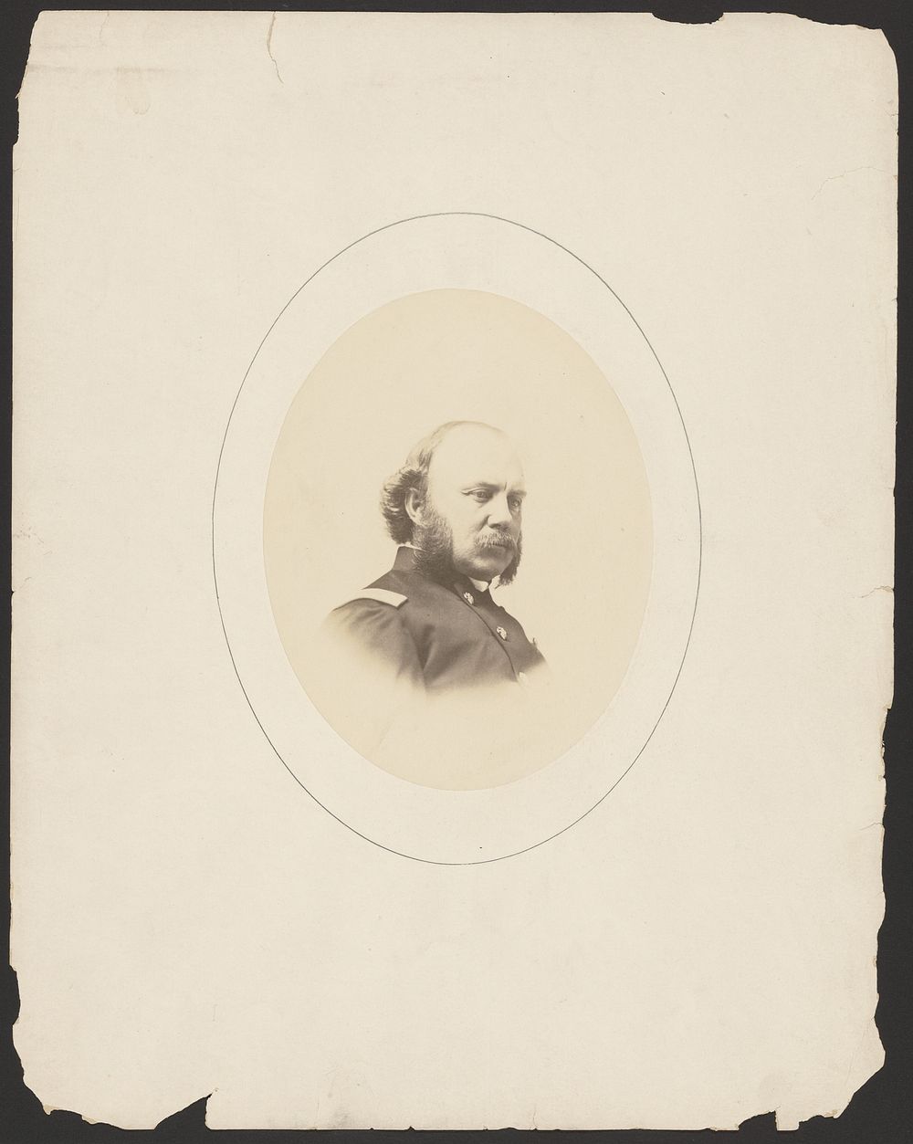 Portrait man sideburns George Kendall | Free Photo Illustration - rawpixel