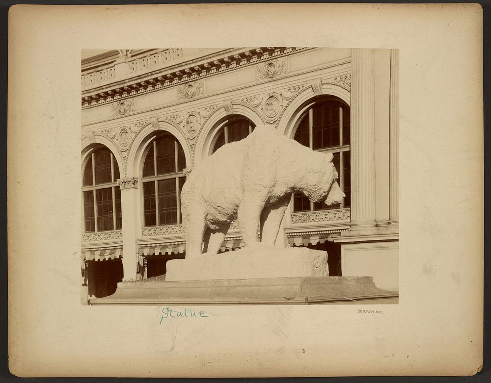 Statue by Browning | Free Photo - rawpixel