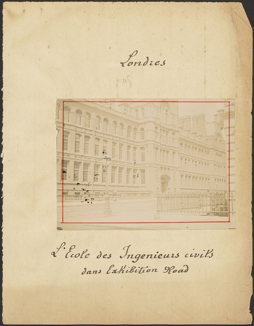 School Civil Engineering, Exhibition Road | Free Photo Illustration ...