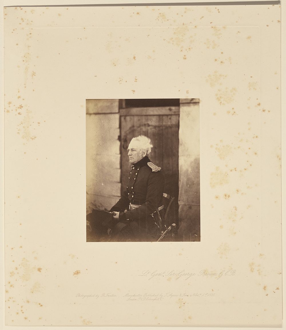 Lt. Gen. Sir George Brown, | Free Photo Illustration - rawpixel