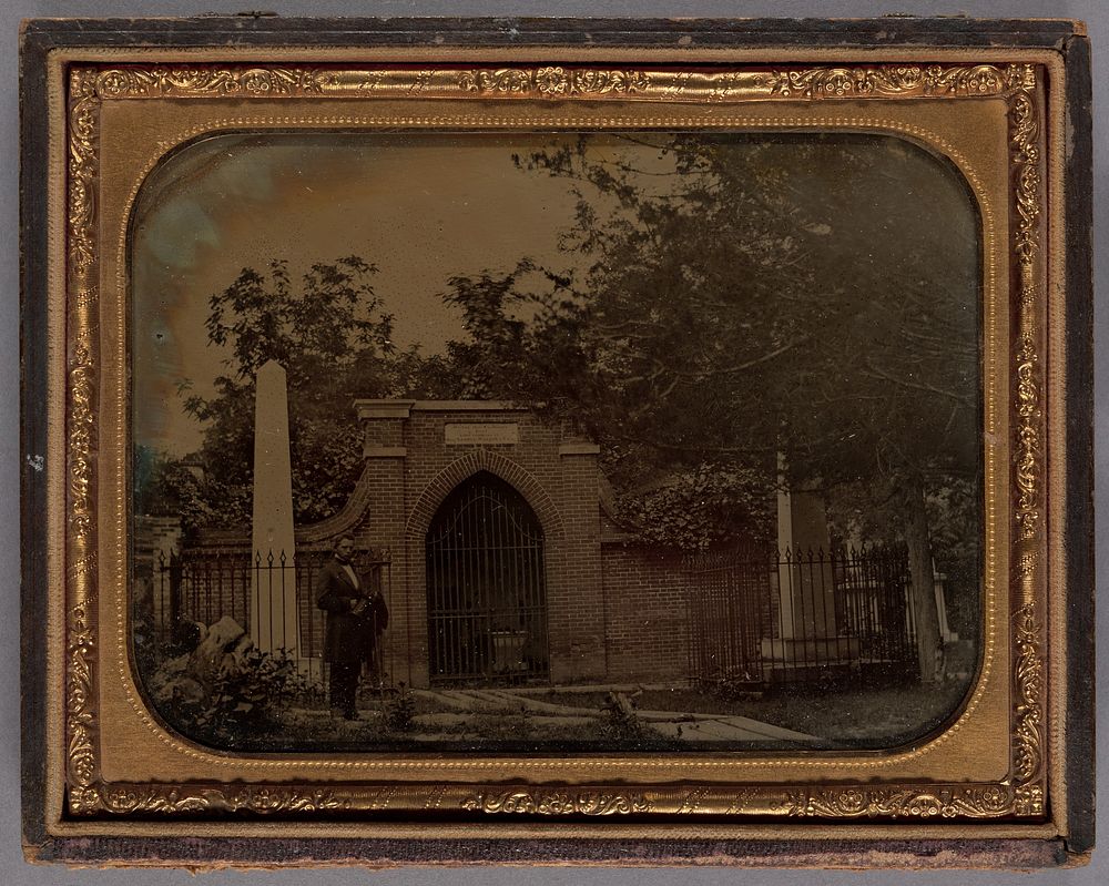 Young Man Crypt George Washington, | Free Photo - rawpixel