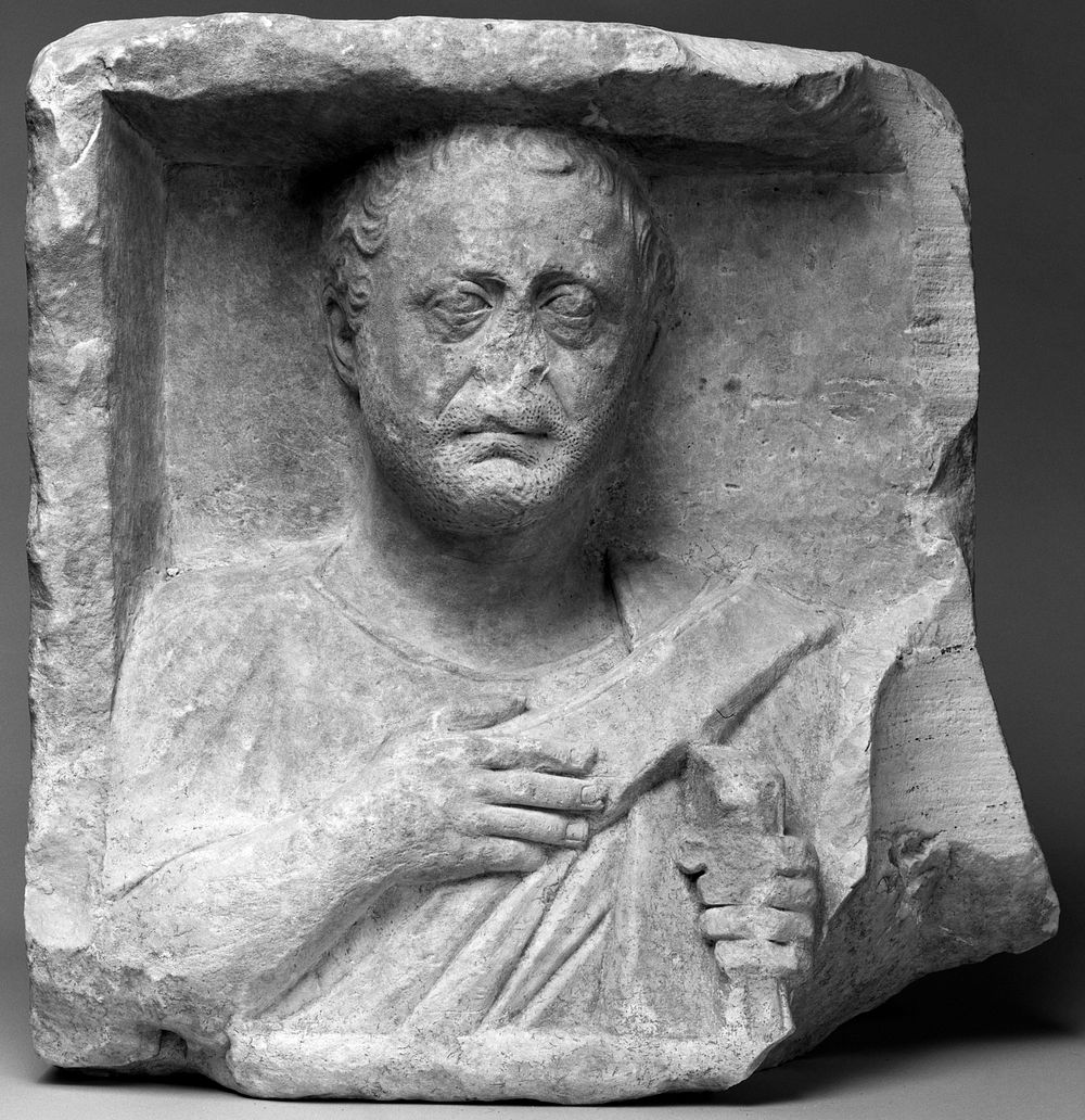 Funerary Relief Bust Man | Free Photo - rawpixel