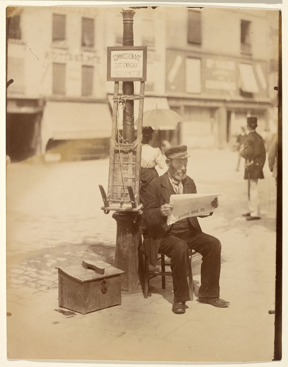 Commissionnaire (Porter) by Eugène Atget | Free Photo - rawpixel