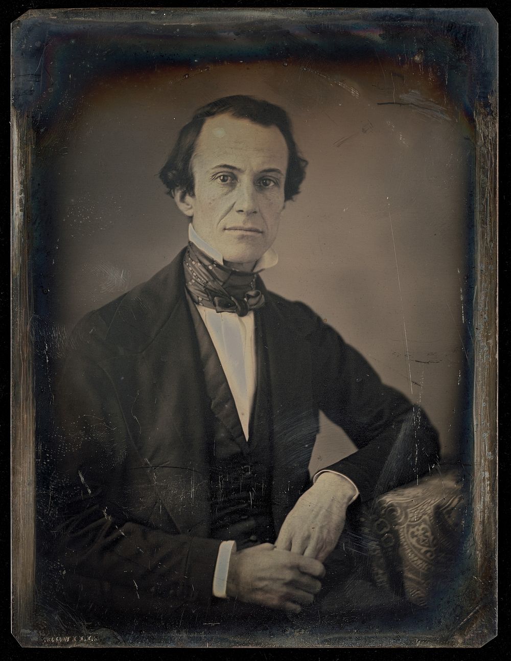 Portrait of a Seated Man | Free Photo - rawpixel