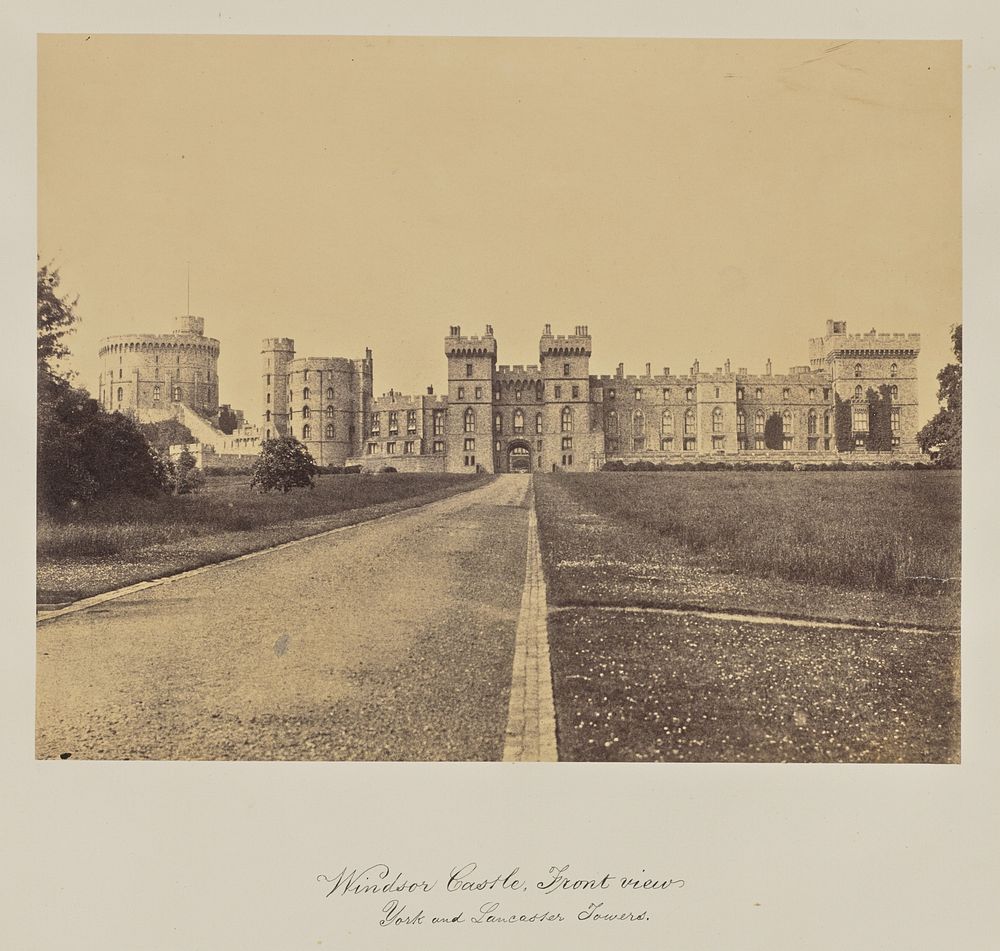 Windsor Castle, Front View. York | Free Photo - rawpixel