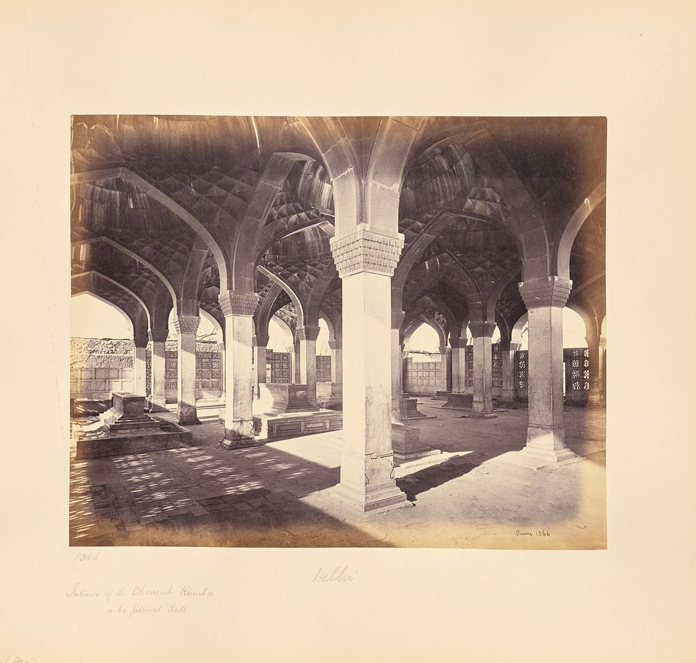 Delhi; Interior Chousut Kamba, or | Free Photo - rawpixel