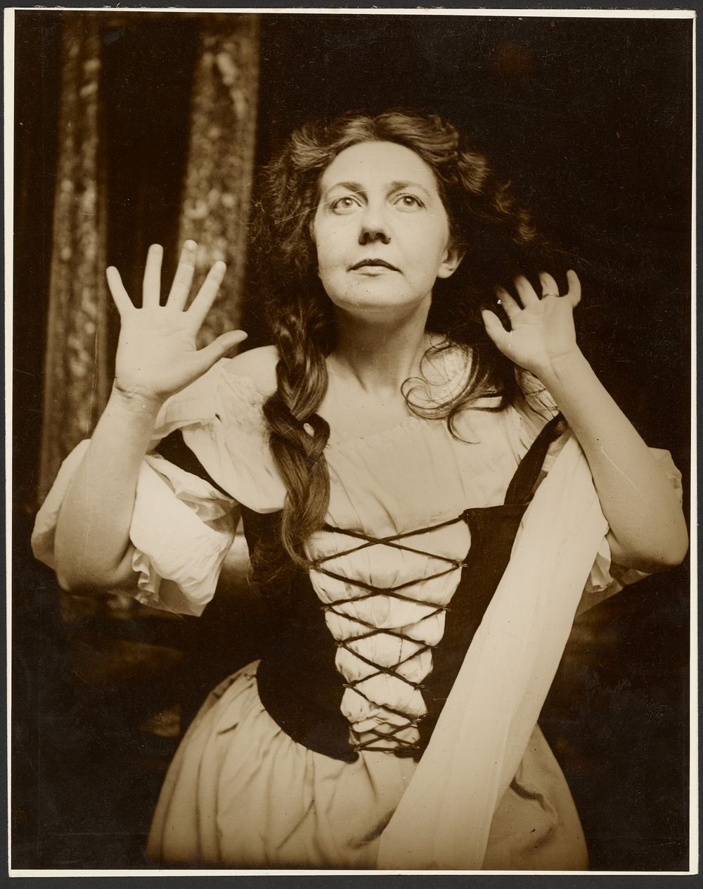 Female Model Peasant Costume Posed | Free Photo - rawpixel