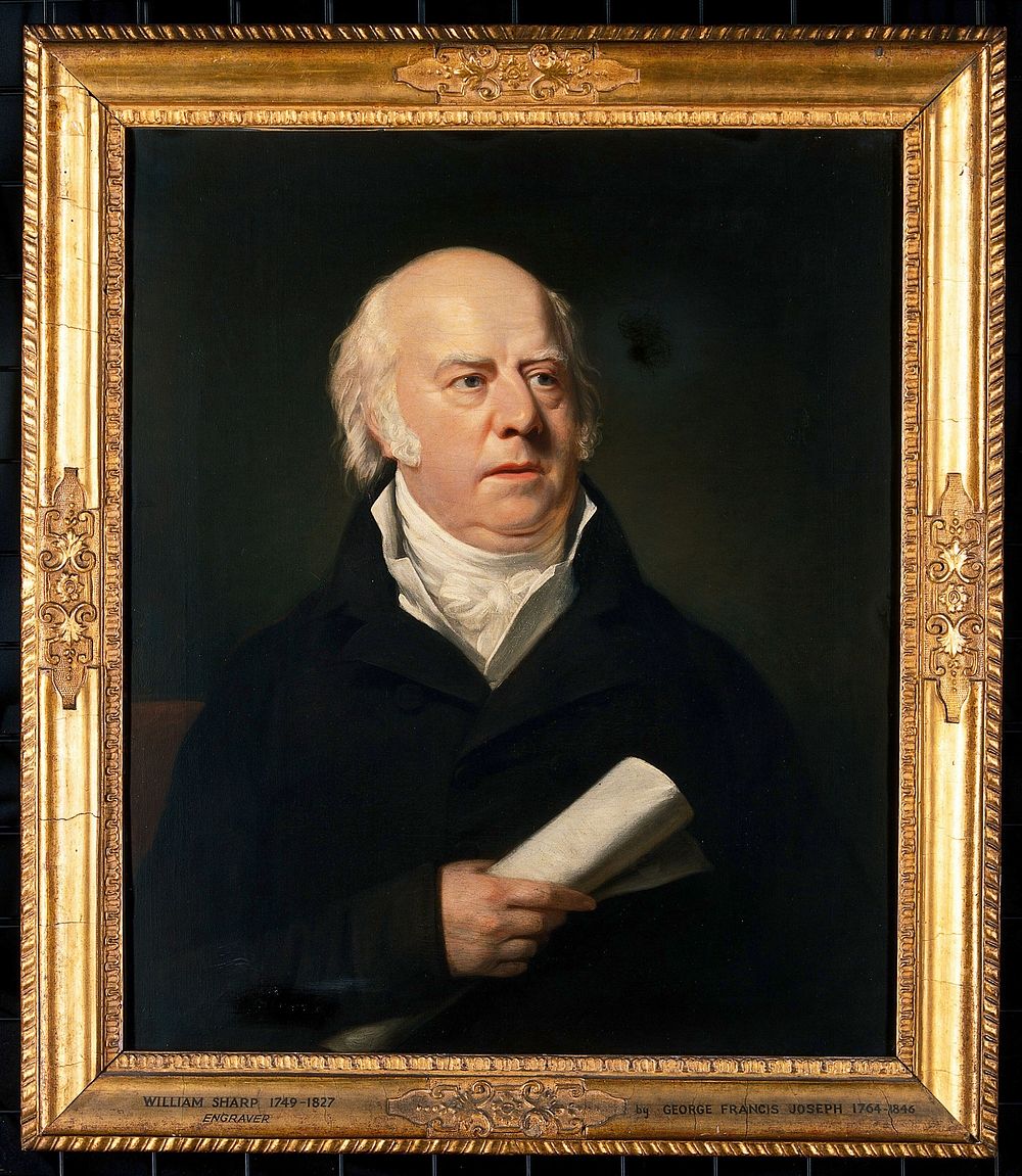 William Sharp, engraver. Oil painting | Free Photo Illustration - rawpixel