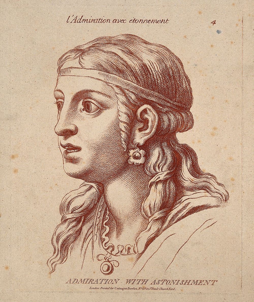 female figure expressing admiration touched | Free Photo Illustration ...