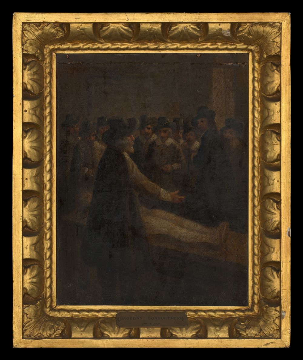 An anatomical dissection. Oil painting. | Free Photo Illustration ...