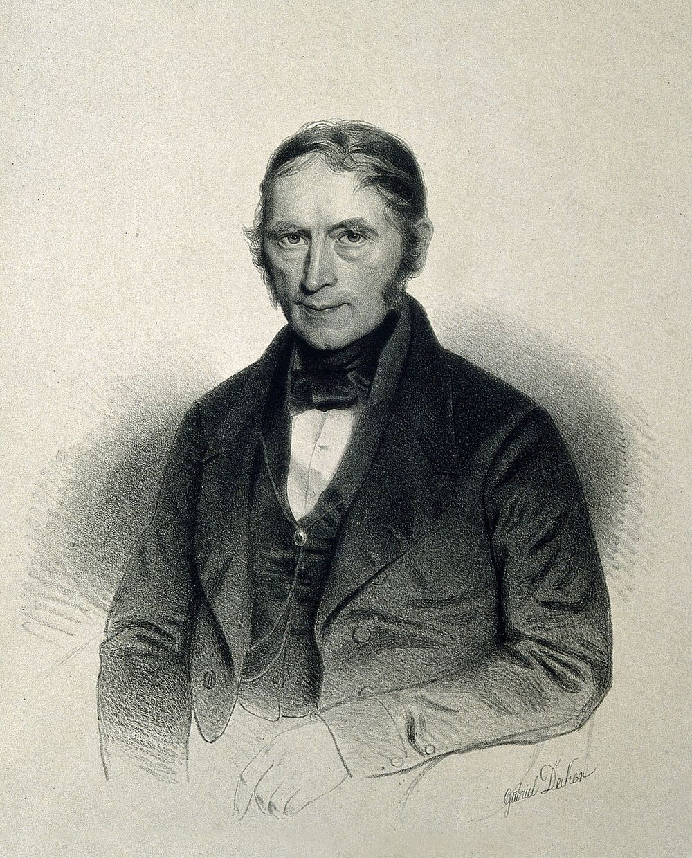 Carl Fuchs. Lithograph Gabriel Decker | Free Photo Illustration - rawpixel