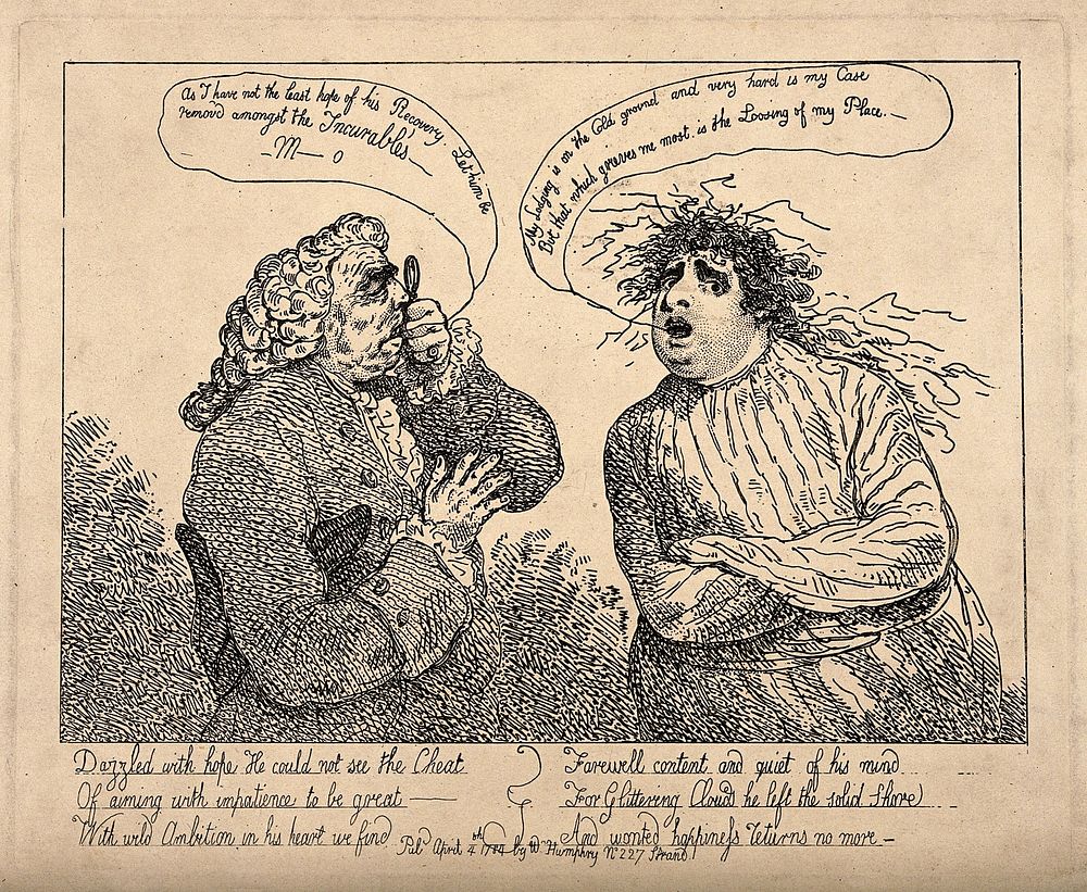 Dr. Monro (physician Bedlam) examining | Free Photo Illustration - rawpixel