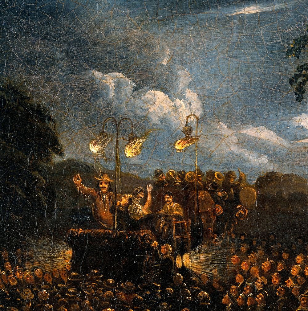 Sequah Clapham Common. Oil painting, | Free Photo Illustration - rawpixel