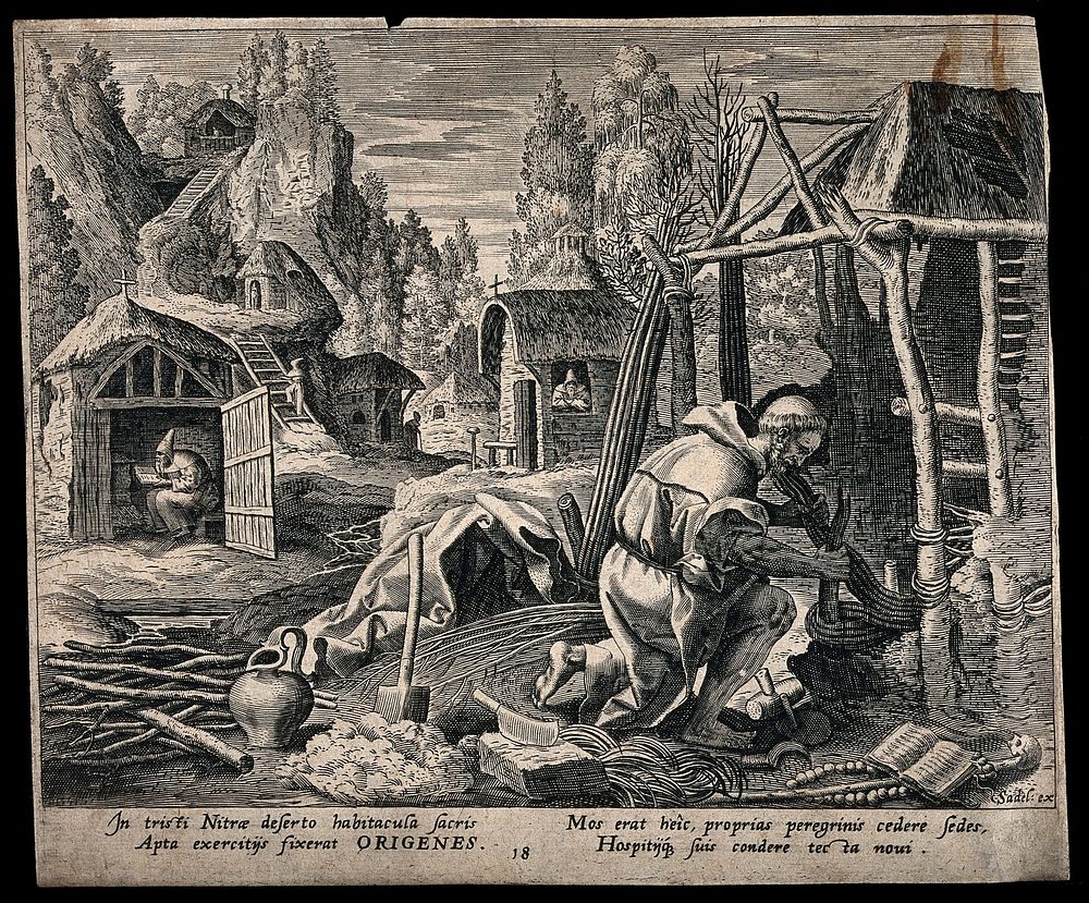 Father Church, Origen. Engraving J | Free Photo Illustration - rawpixel