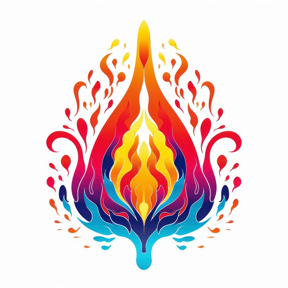 Fire flame fire abstract art. | Free Photo Illustration - rawpixel