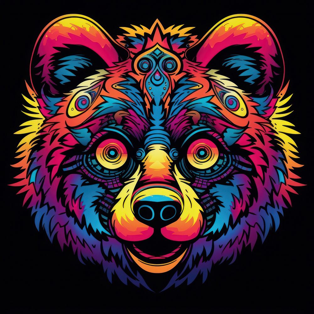 Teddy bear art graphics pattern. | Premium Photo Illustration - rawpixel