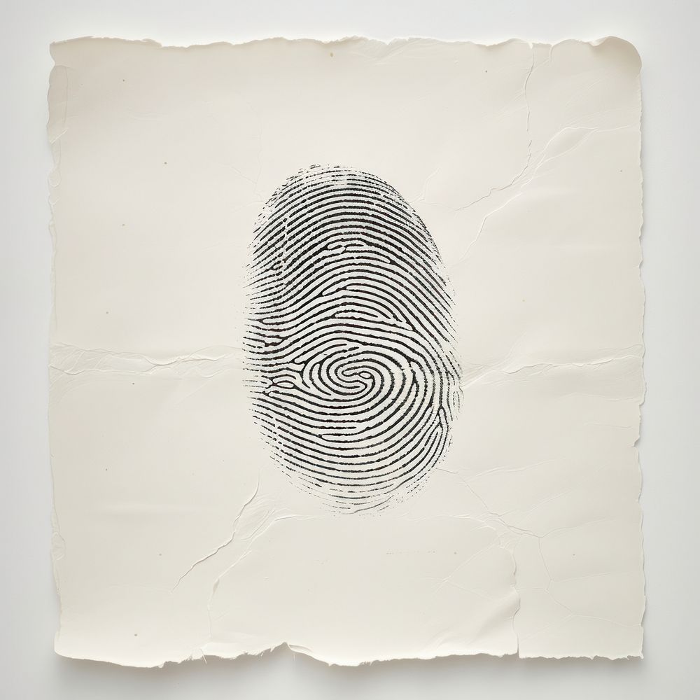 Fingerprints paper art calligraphy. | Premium Photo - rawpixel