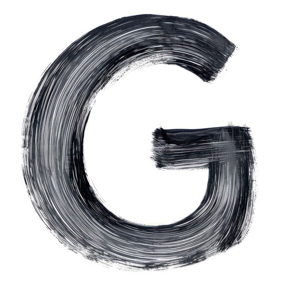Alphabet G marker brush line | Premium Photo Illustration - rawpixel