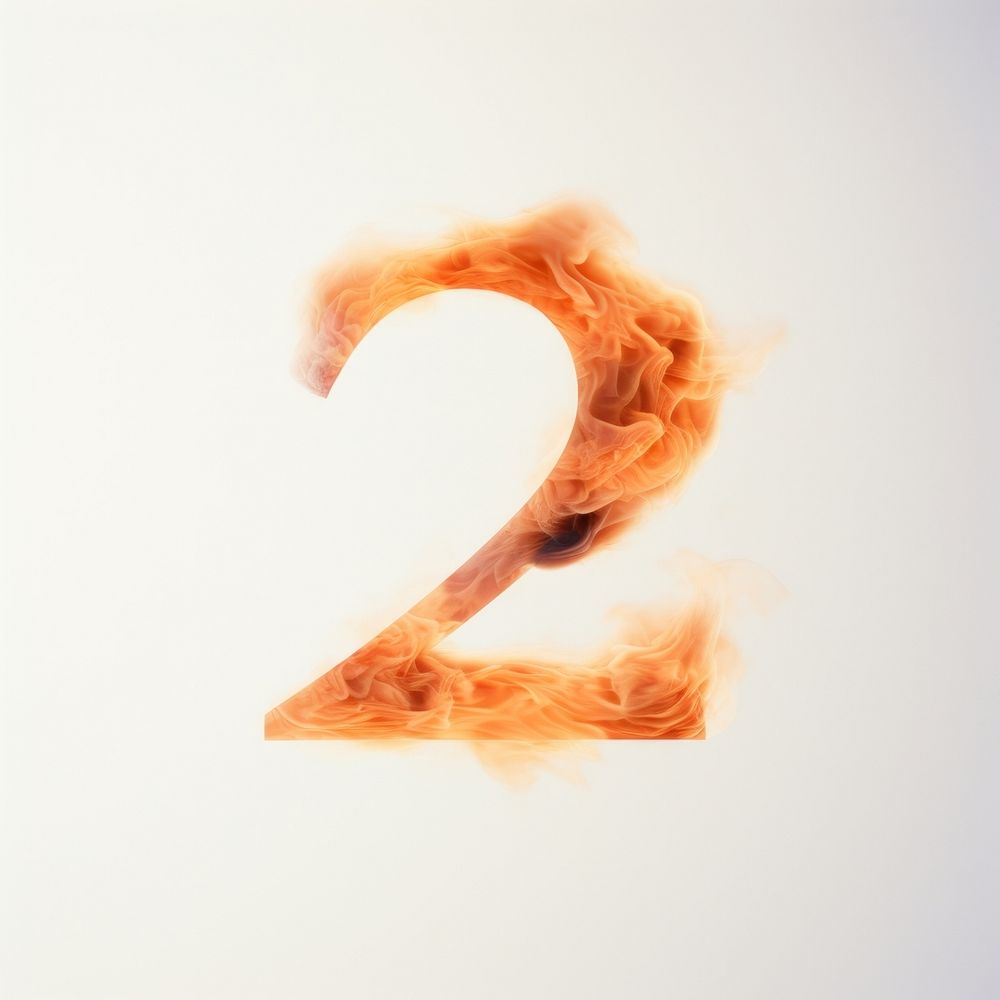 Burning number 2 fire burning | Premium Photo Illustration - rawpixel