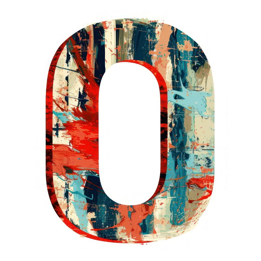 Number 0 font text art. | Free Photo Illustration - rawpixel