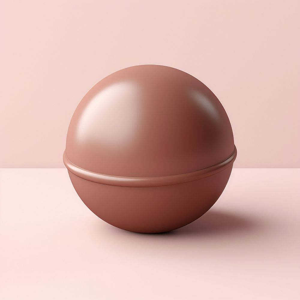 Chocolate bonbon sphere simplicity lighting. | Premium Photo ...