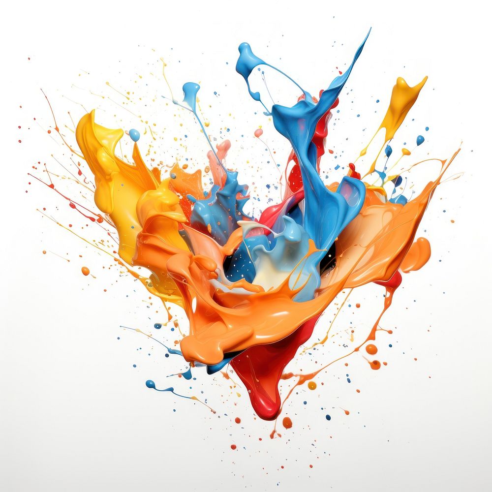 Paint Splatter paint art white | Premium Photo - rawpixel