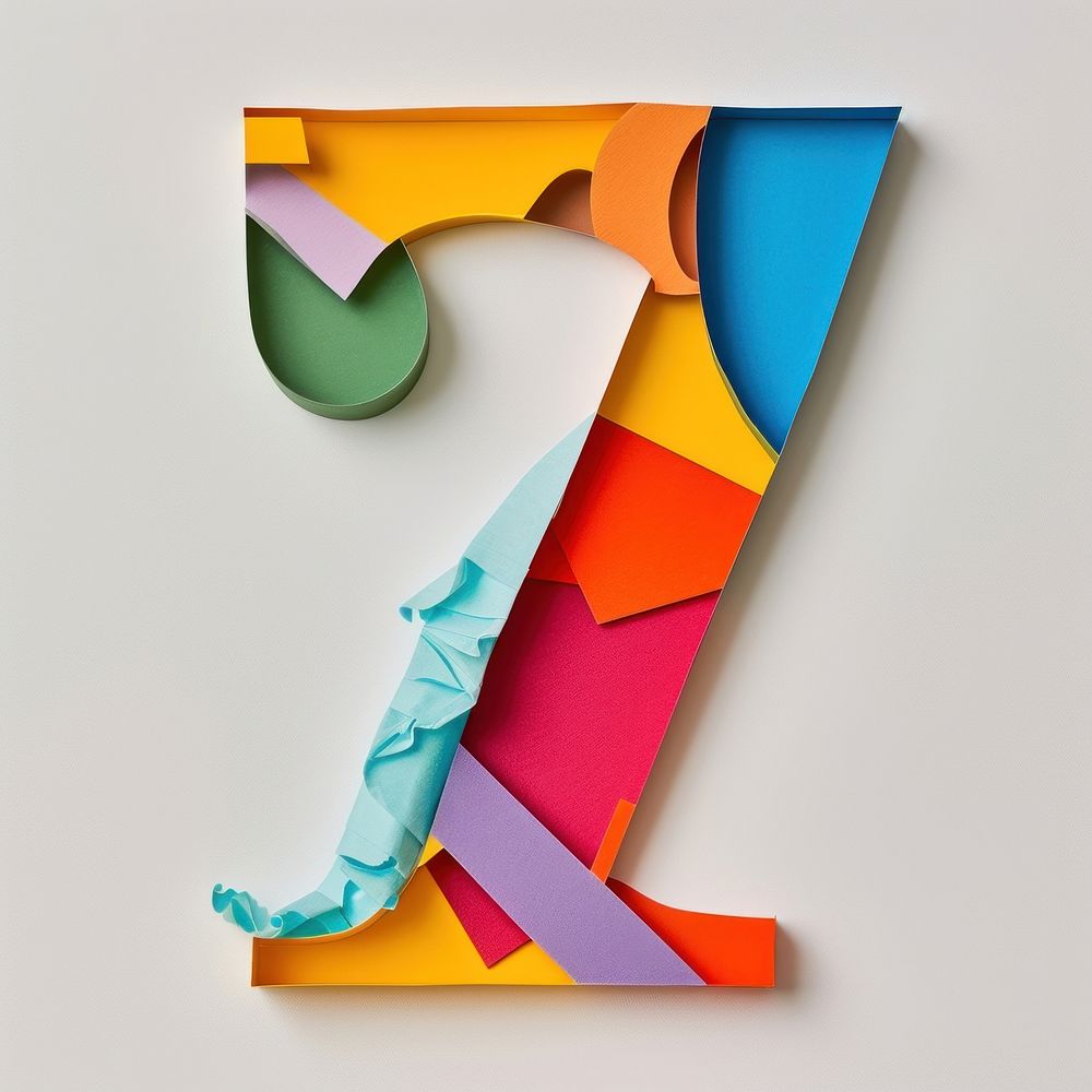 Alphabet number 7 art alphabet | Premium Photo Illustration - rawpixel