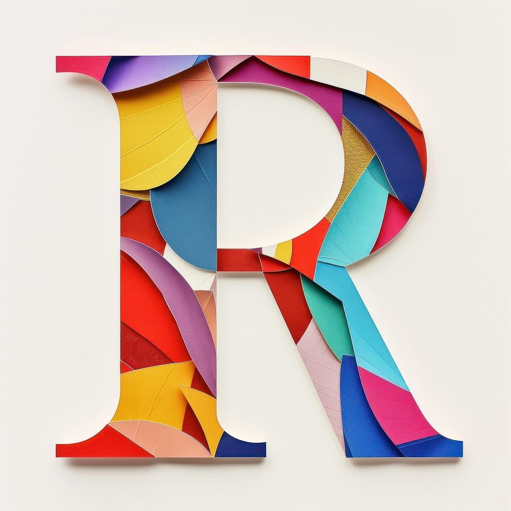 Alphabet R art alphabet shape. | Premium Photo Illustration - rawpixel