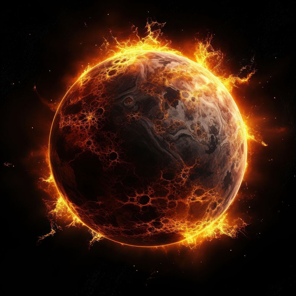 Sun planet astronomy universe space. | Premium Photo - rawpixel