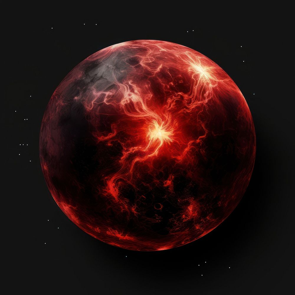 Red sun planet astronomy outdoors | Premium Photo - rawpixel