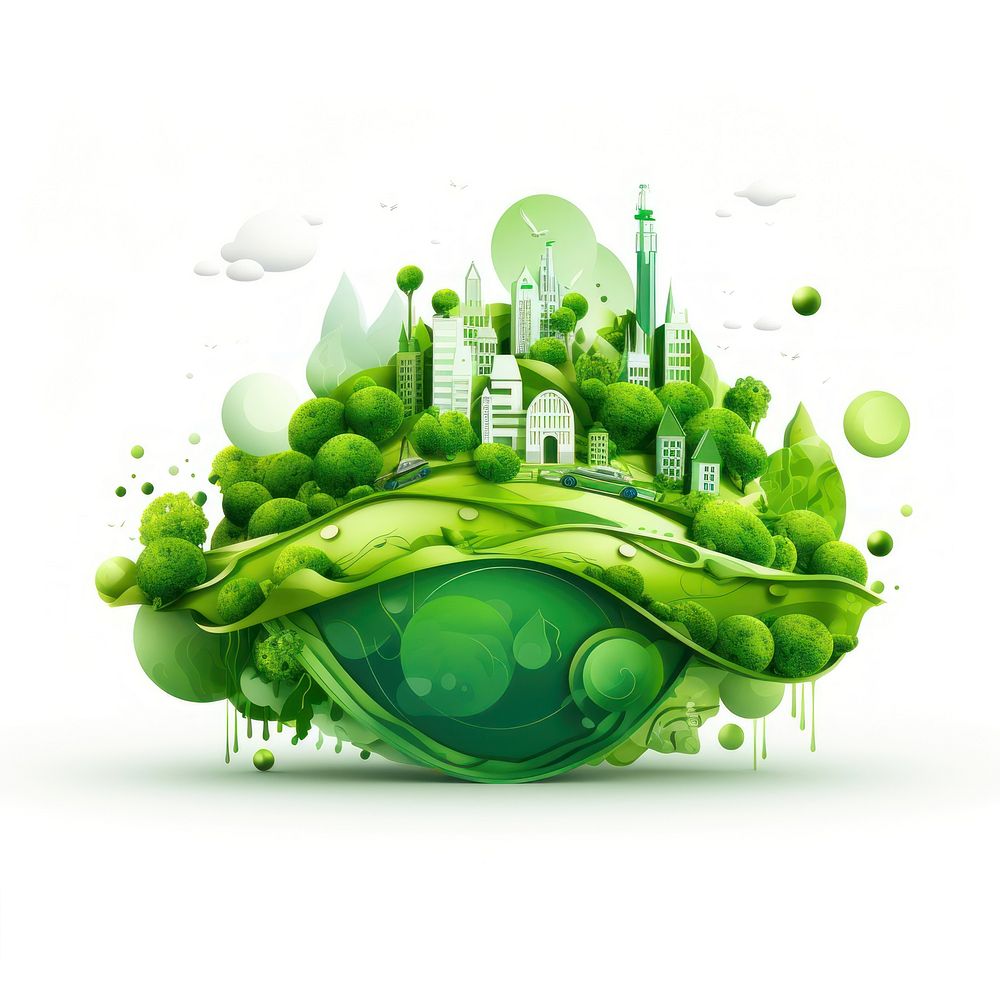 Green ture icon plant architecture | Premium Photo Illustration - rawpixel