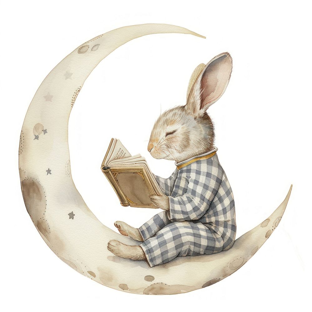 Rabbit watercolor kangaroo mammal rabbit. | Premium Photo Illustration ...