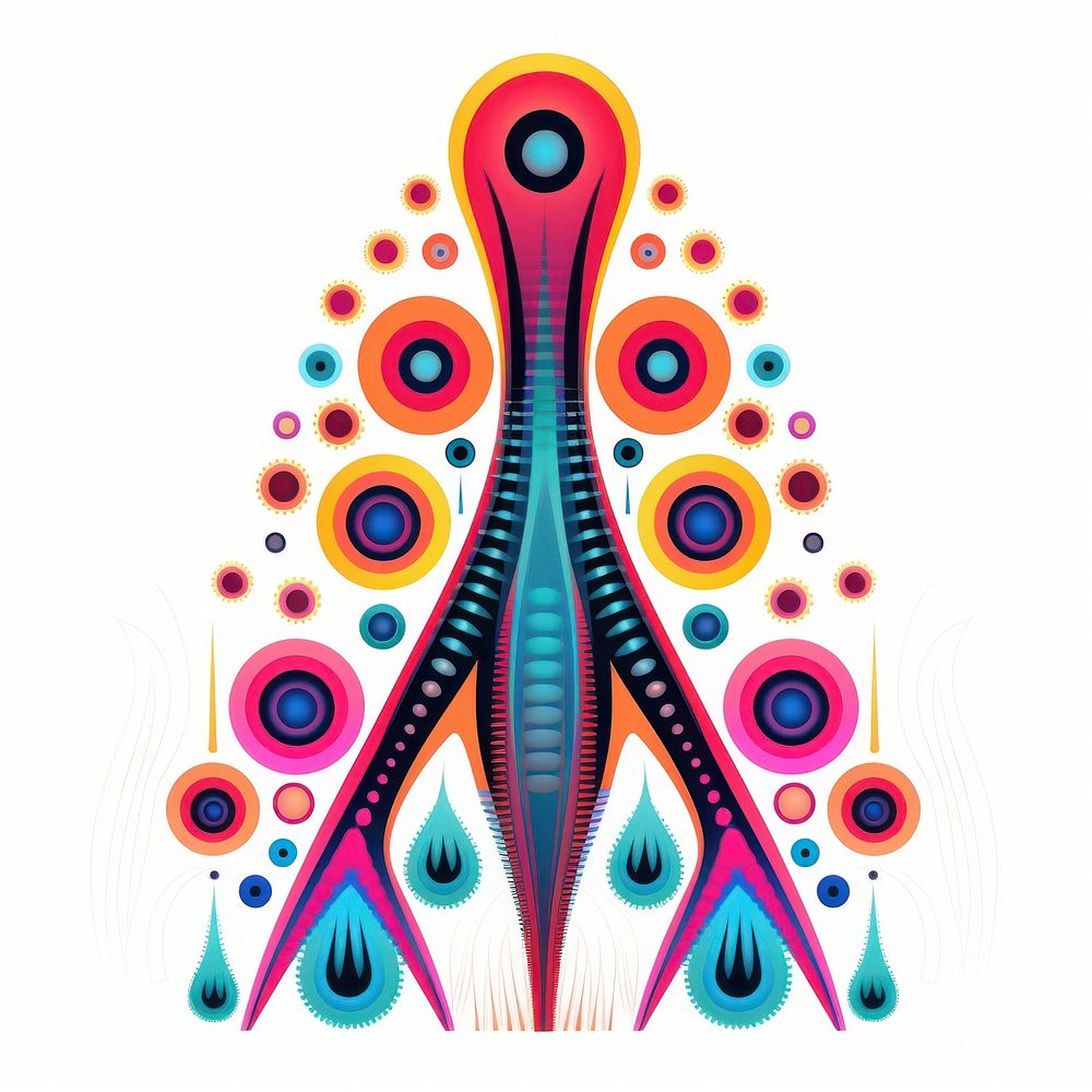 Aliens abstract graphics pattern | Free Photo Illustration - rawpixel