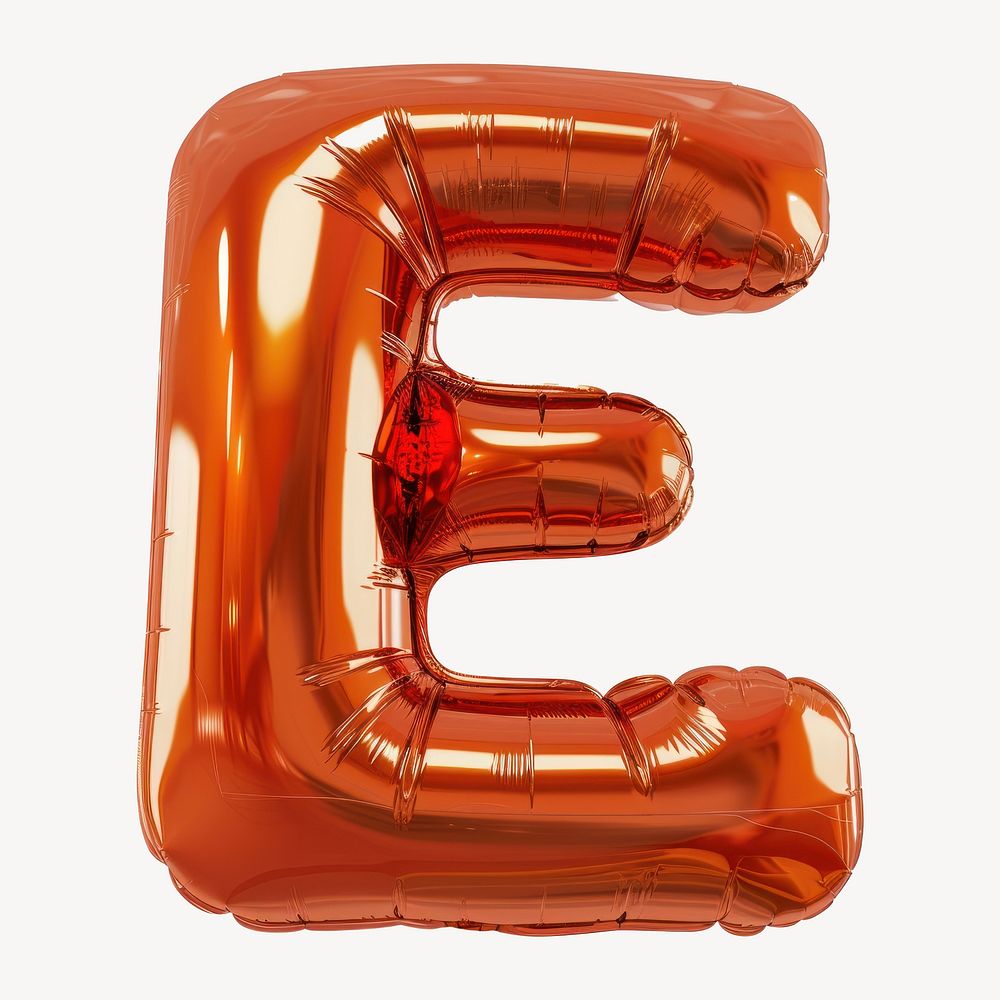 Orange letter E text white | Premium Photo Illustration - rawpixel