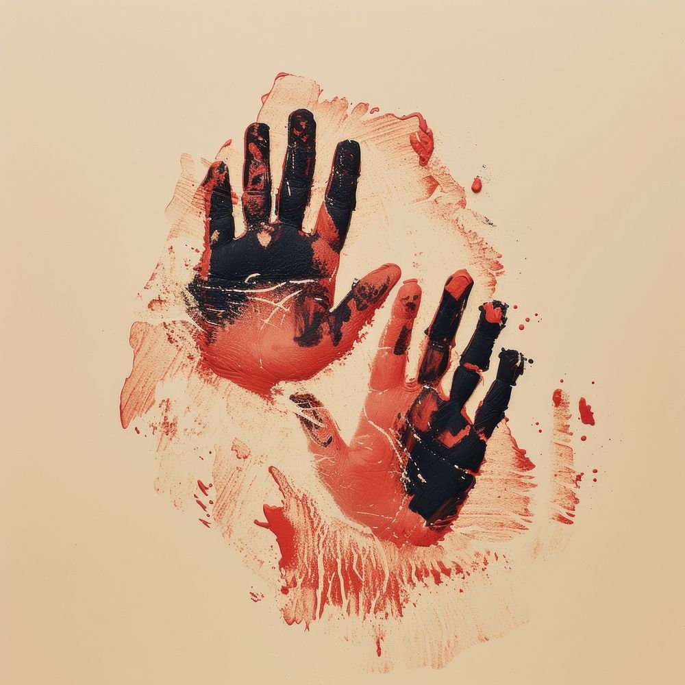 Handprints photography adult art. | Free Photo - rawpixel