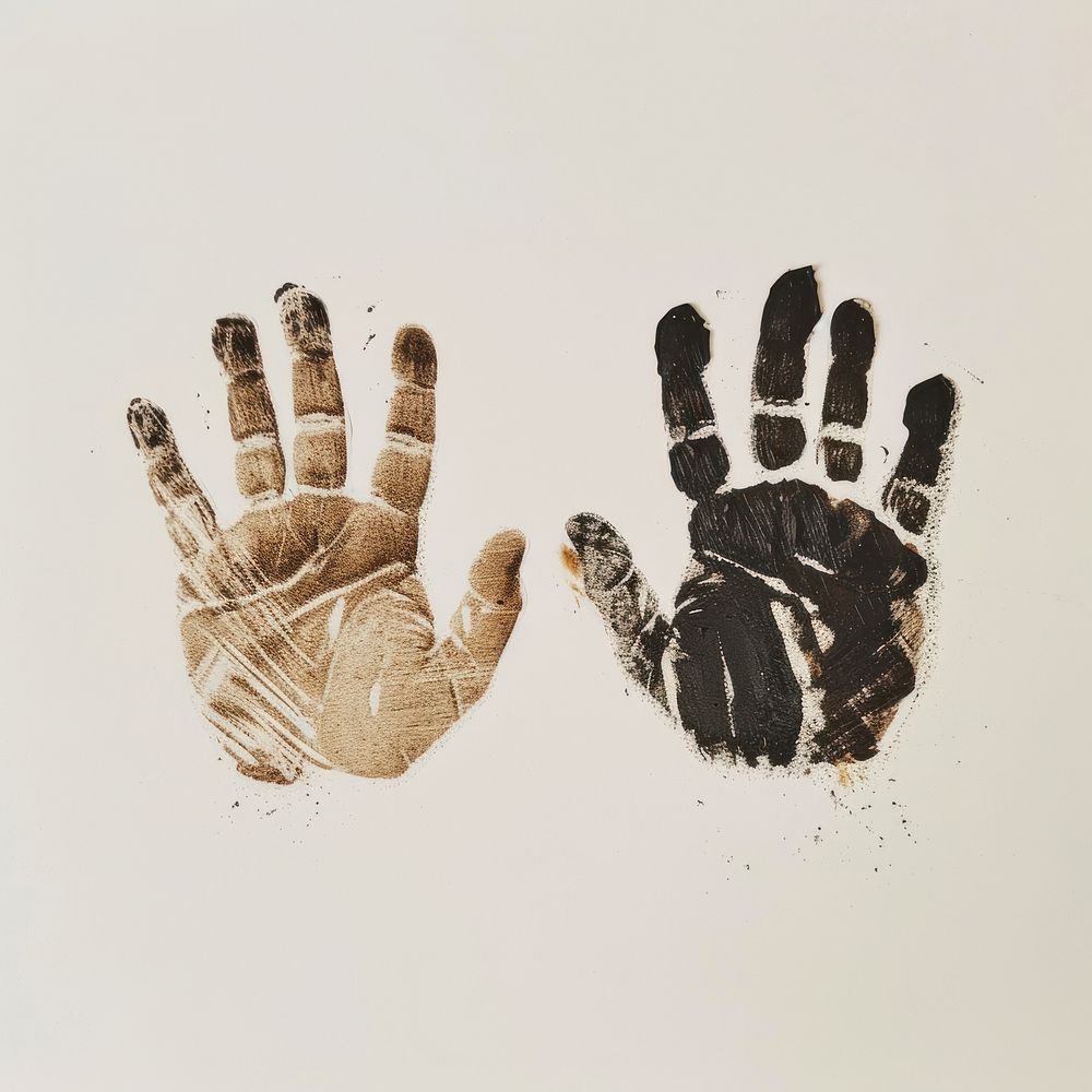 Handprints art studio shot electronics. | Premium Photo - rawpixel