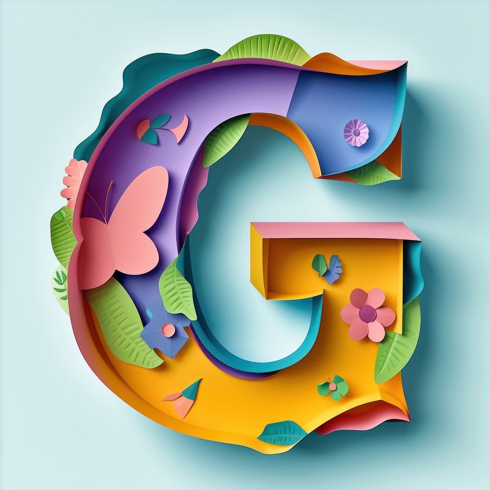 Letter G shape font text. | Premium Photo Illustration - rawpixel